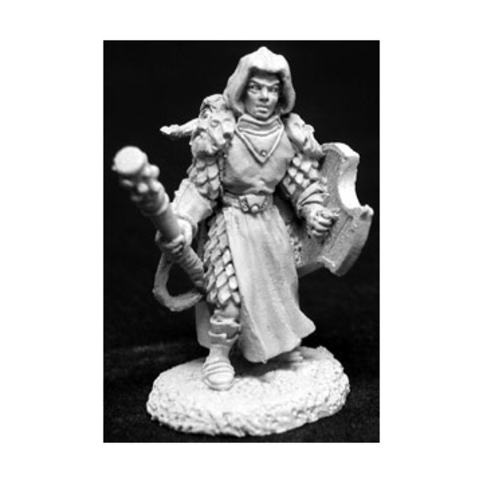 Reaper Dark Heaven Metal Human 28mm Tolzar the Righteous Cleric Pack ...