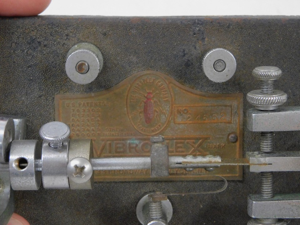 Vibroplex Original Vintage Ham Radio Telegraph Key Bug (SN 124652 from ...