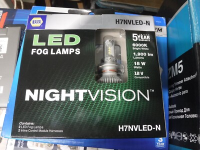 NAPA NightVision LED Light Bulb H7NVLED-N | H7NVLEDF2N | 18W | 6000K ...