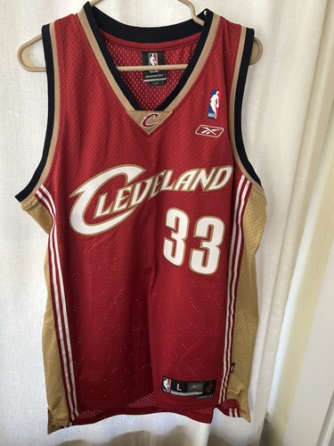Used Vintage Reebok Cleveland Cavaliers Luke Jackson 33 Jersey Mens ...