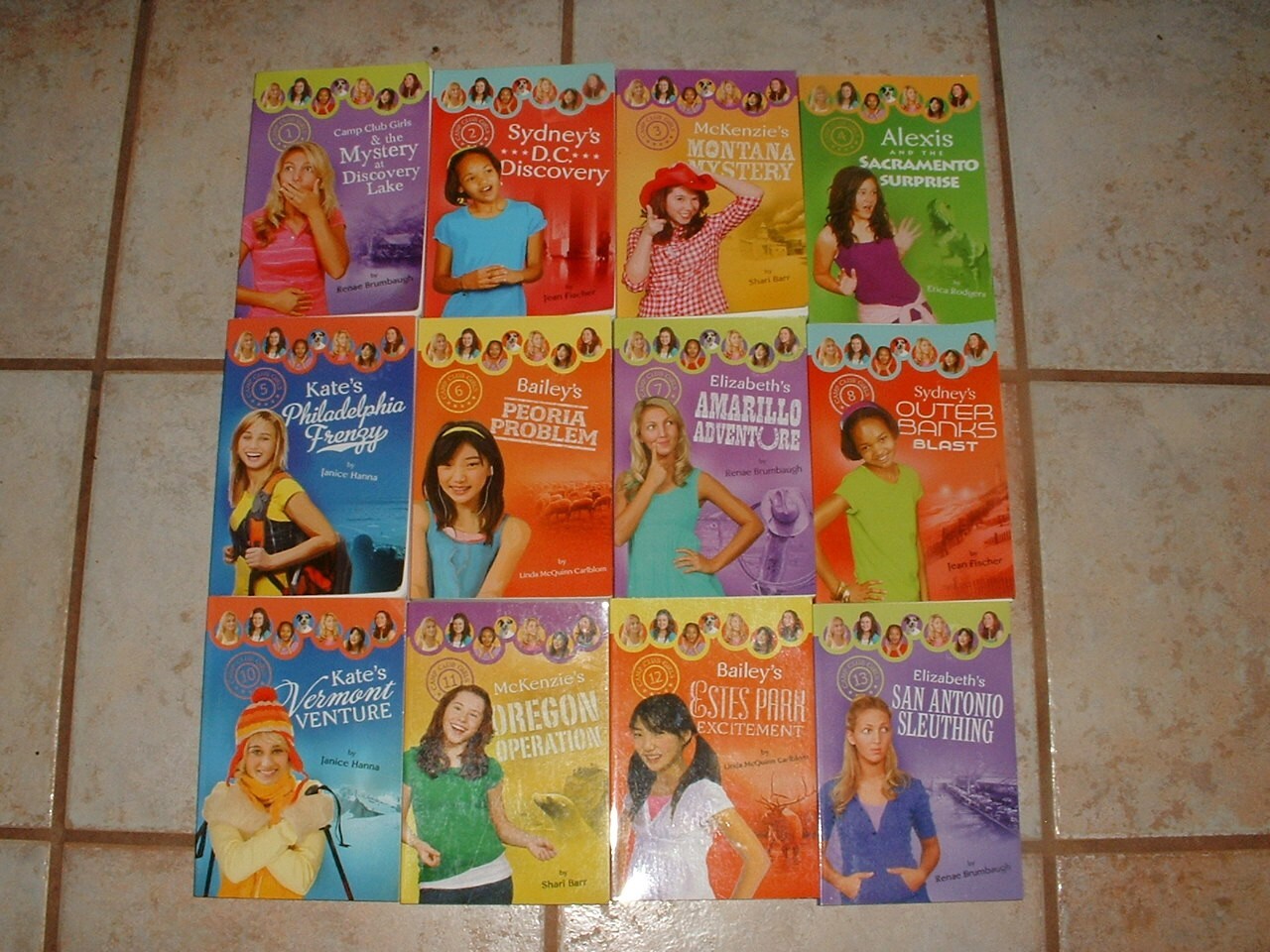 Lot 12 Camp Club Girls Paperback Books 1-8,10-13 | eBay
