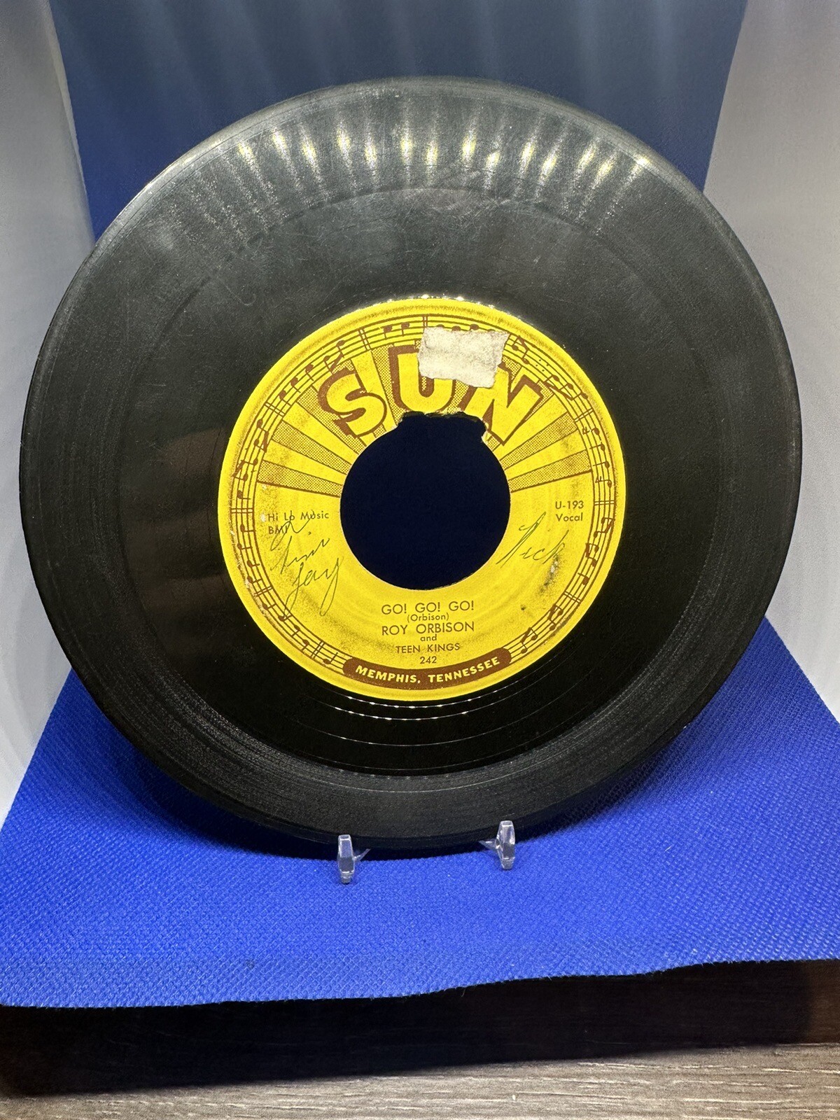 ROY ORBISON Ooby Dooby / Go Go Go 1956 SUN Records ORIG ROCKABILLY ...