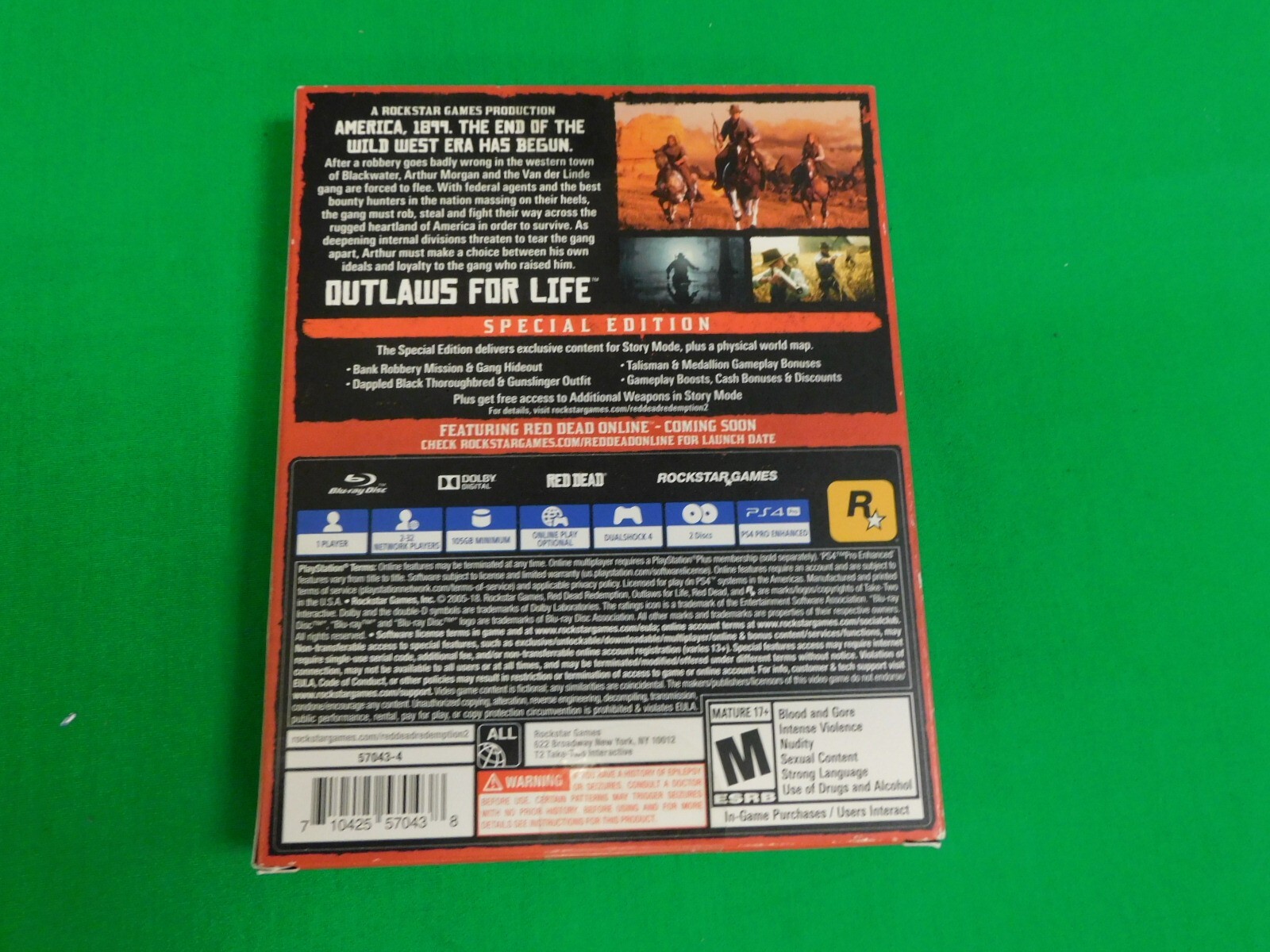 Red Dead Redemption 2 Special Edition PlayStation 4 for sale online | eBay