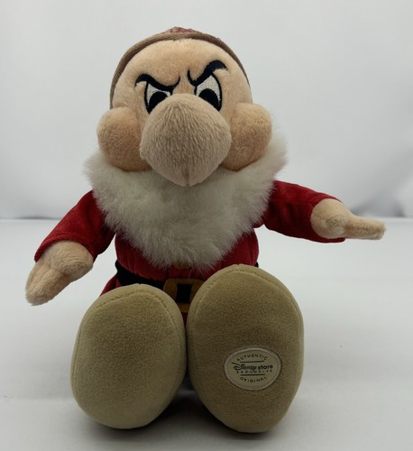 Disney Grumpy Stuffed Plush Disney Store Snow White & the Seven Dwarfs 14" 412610723963| eBay