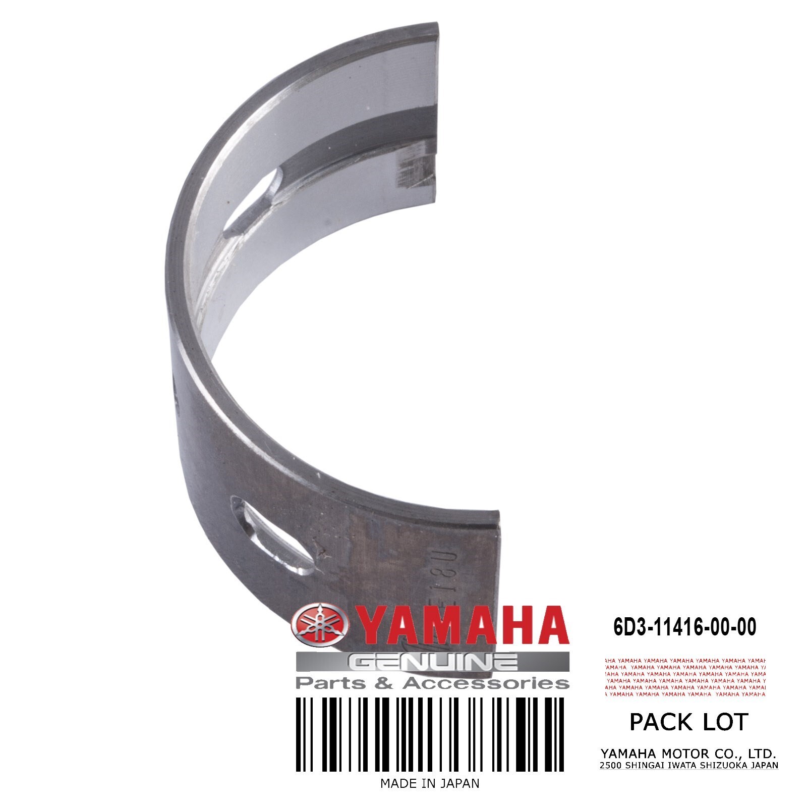 Yamaha OEM PLANE BEARING CRANK 6D3-11416-00-00 | eBay