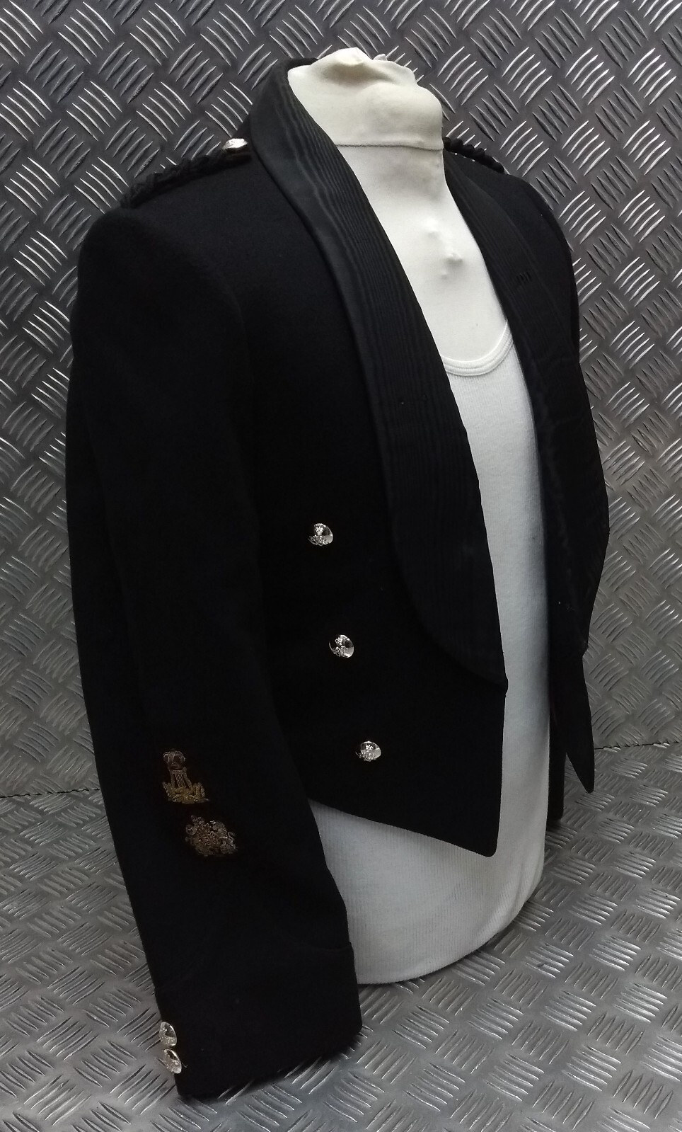 Vintage RTR Mess Jacket British Tank Regiment Warrant Officers Bandsman ...