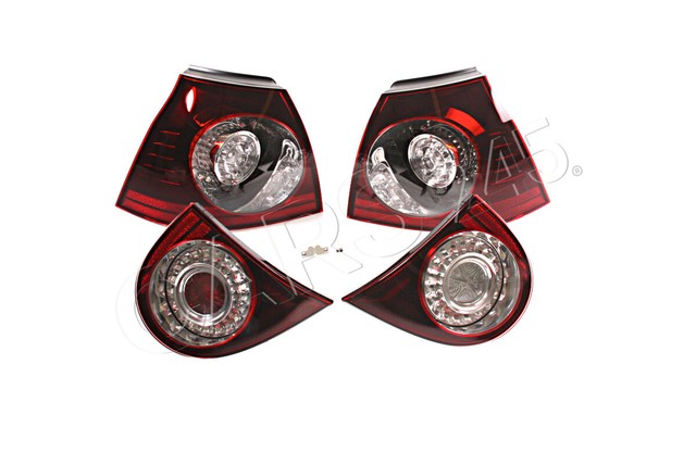 VW Golf 5 Mk5 TDI GT GTI Speed R32 4-motion Valeo LED Dark Red Euro ...