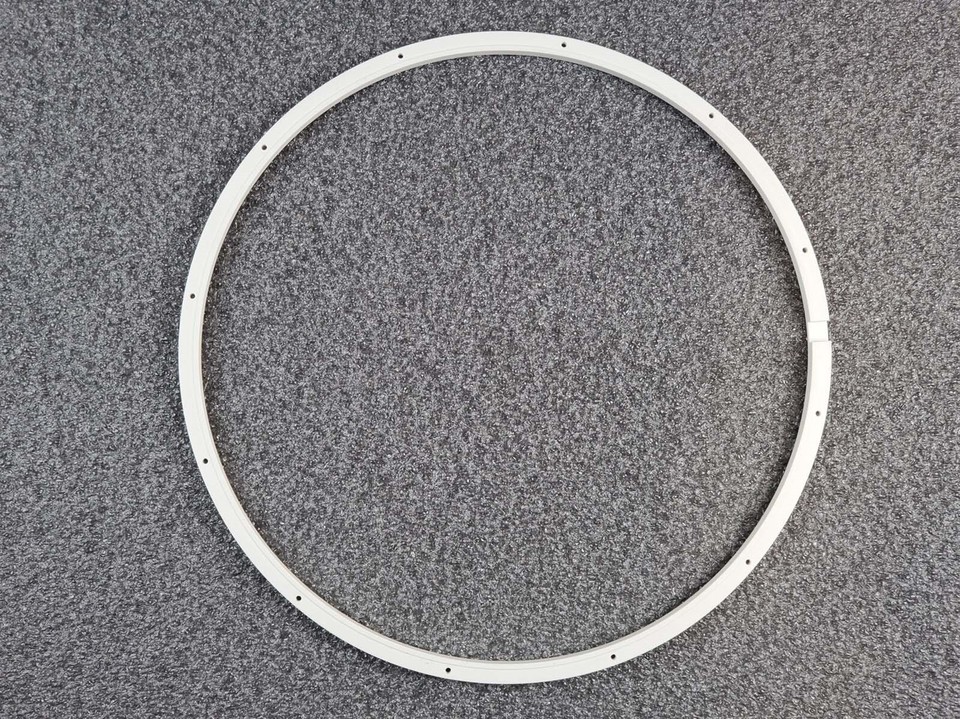 Applied Materials 0021-00386 Clamp Ring Dome Thick DPS Poly | eBay