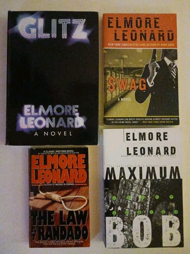 Glitz HB/DJ 1985 Elmore Leonard Swag, Maximum Bob, The Law At Randado ...