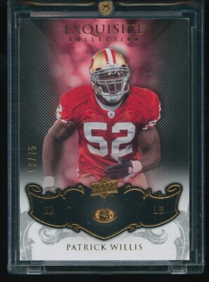 Patrick Willis 2008 Upper Deck Exquisite Collection #84 /75 | eBay