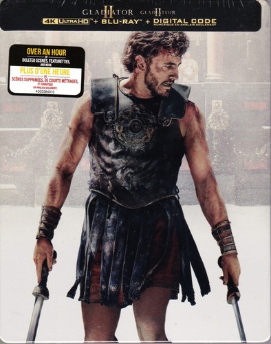 GLADIATOR 2 4K ULTRA HD & BLURAY & DIGITAL SET with Pedro Pascal ...