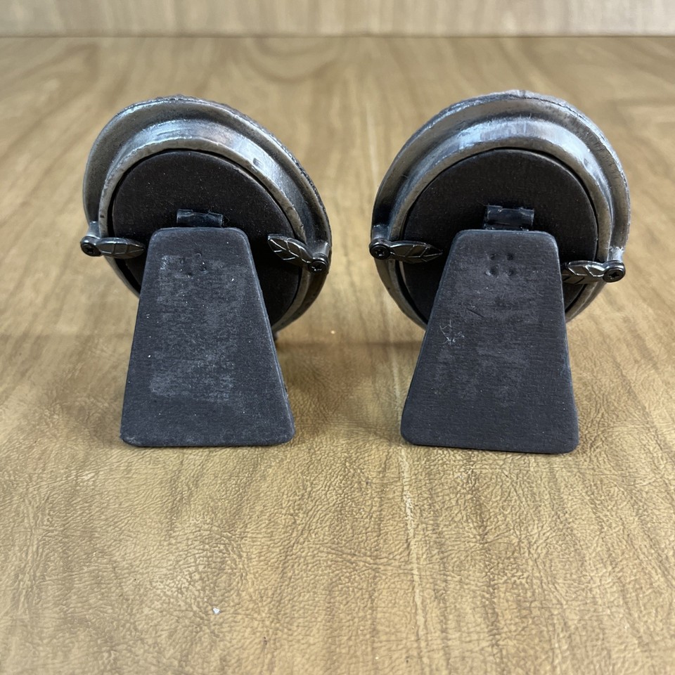 Set Of 2 MCS industries Floral Minis Picture Photo Frames Oval Pewter 3” | eBay