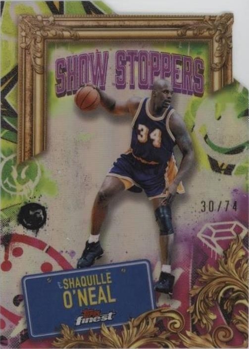 2024-25 Topps Finest - Showstoppers Shaquille O'Neal, Shaquille O'Neal ...