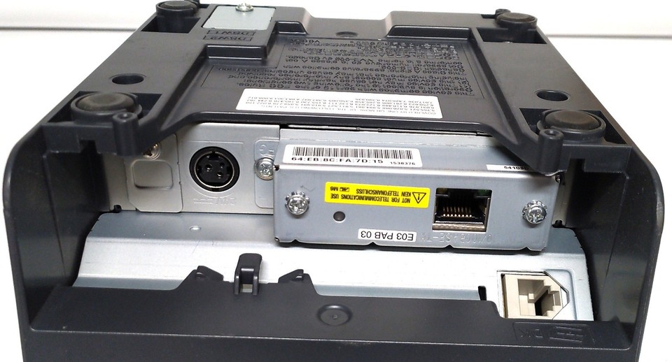 Epson TM-T88V M244A Thermal Receipt Printer Ethernet Interface Dark ...