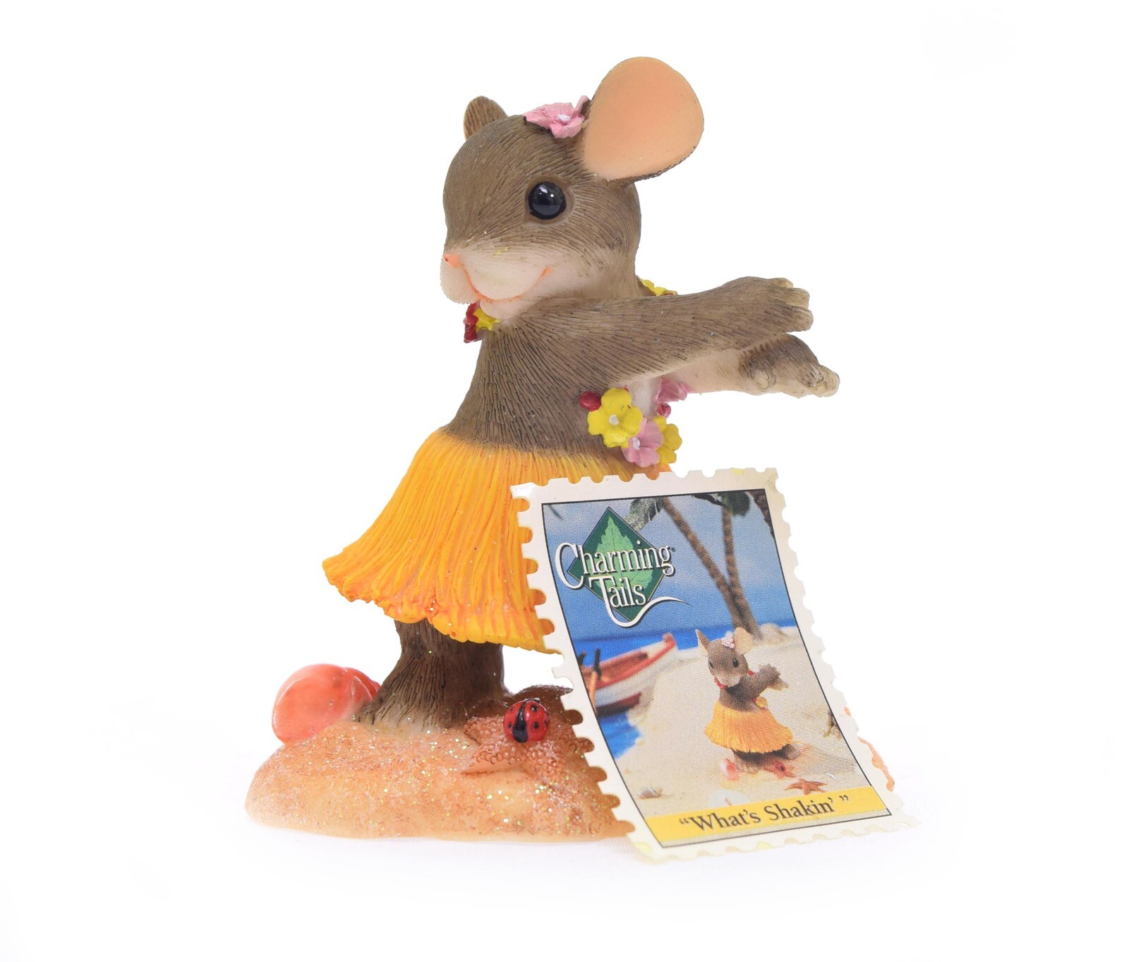 Charming Tails Fitz & Floyd Mice Figurine "What's Shakin" Limited ...