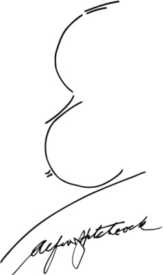 Alfred Hitchcock Autograph Signature VINYL DECAL Bumper Sticker movie ...