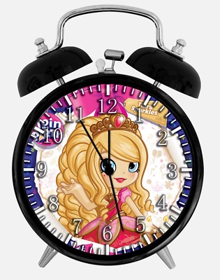 Shopkins Tiara Sparkles Alarm Desk Clock 3.75" Home or Office Decor ...