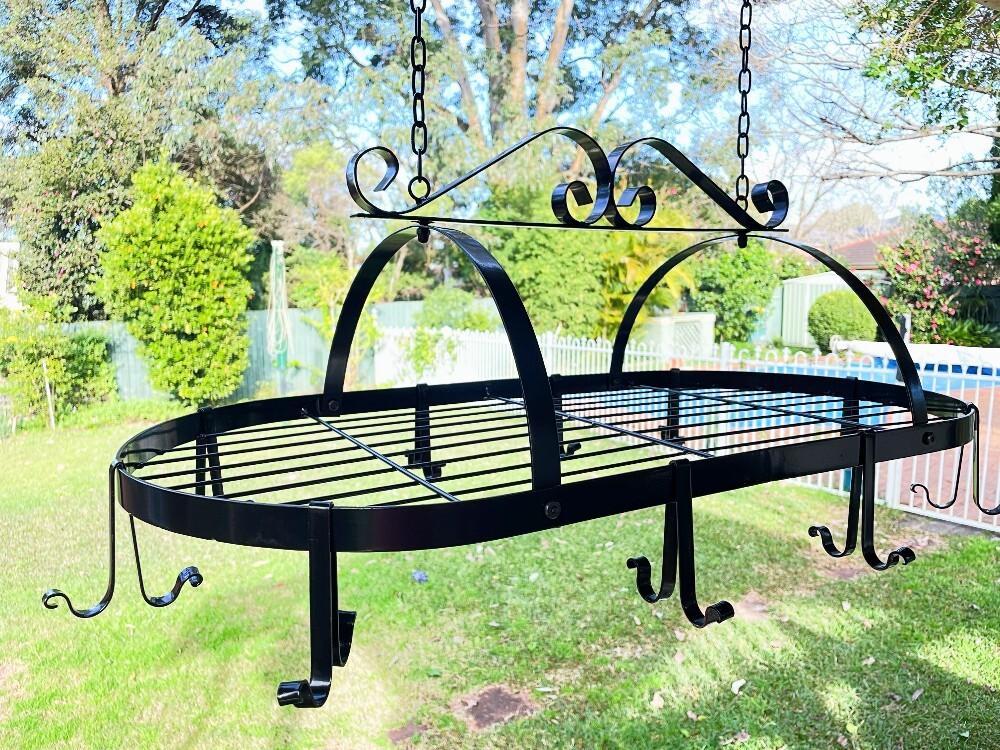 French Country Pot Racks