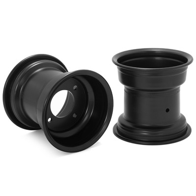 8X8 Rear Wheels Rims for Raptor 250 660 700 Banshee YFZ450 YFZ450R 8" 3 ...