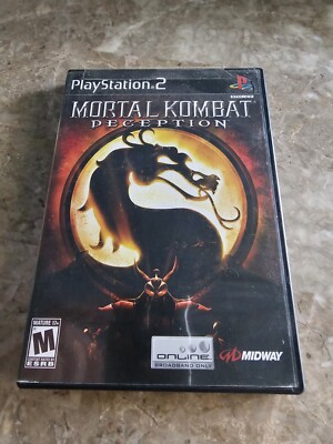 Mortal Kombat Deception PS2 PlayStation 2 Game Sony CIB w/ Disc ...