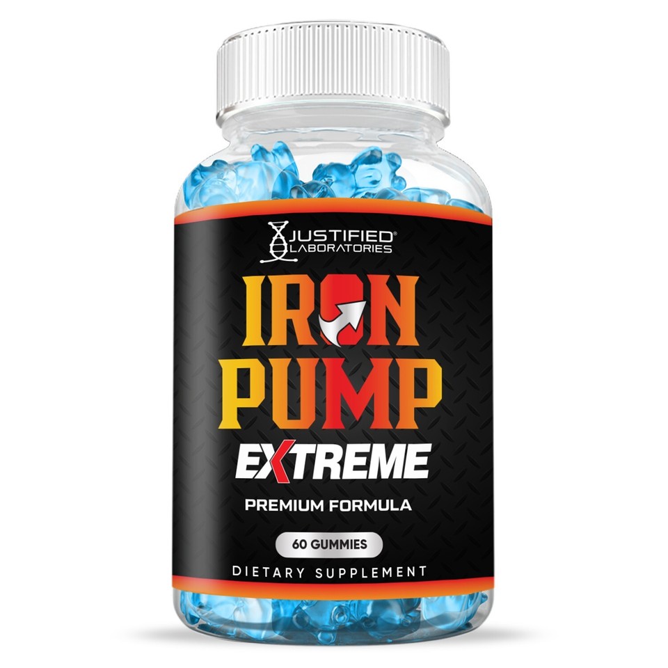 Iron Pump Male Enhancement Extreme Gummies 1393MG 120 Gummys | eBay