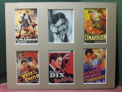 Vintage Movie Poster Display - Richard Dix #3 - Signed Richard | eBay