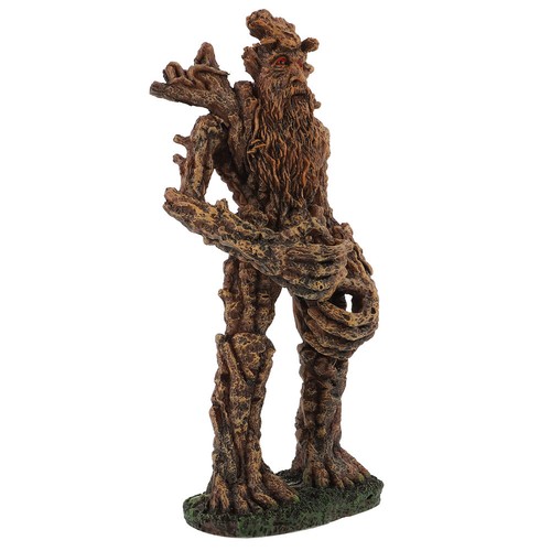 Aquarium Ornaments Tree Man Face Sculpture Trunk for Artificial | eBay