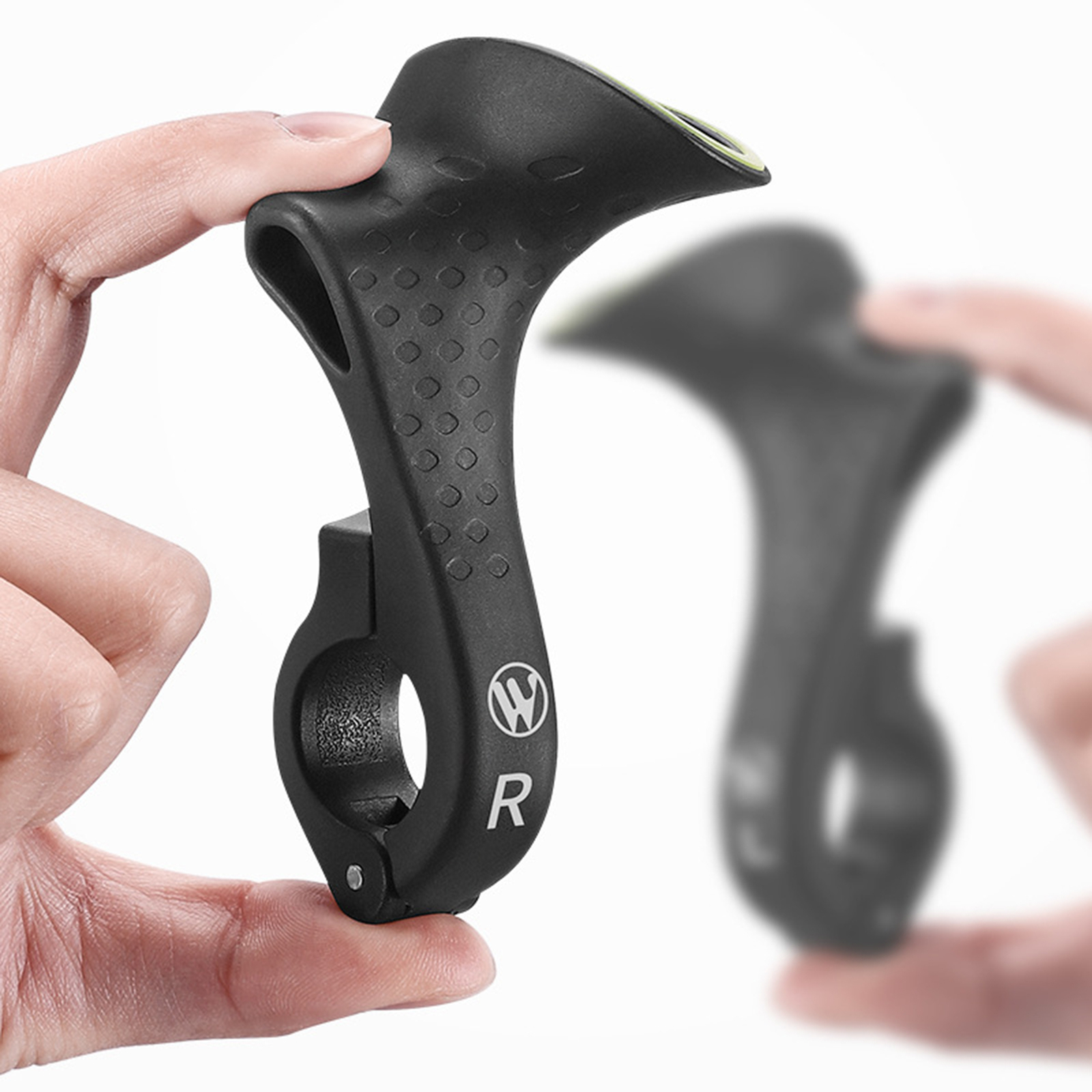 1 Pair Bicycle Bar End Adjustable Angle Reduce Joint Pain Mountain Bike ...