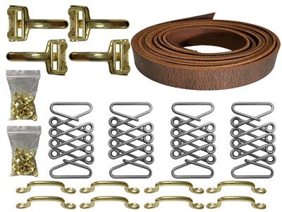 Vintage Hood Strap Brass Deluxe Aftermarket Kit for Hot Rod, Rustic ...