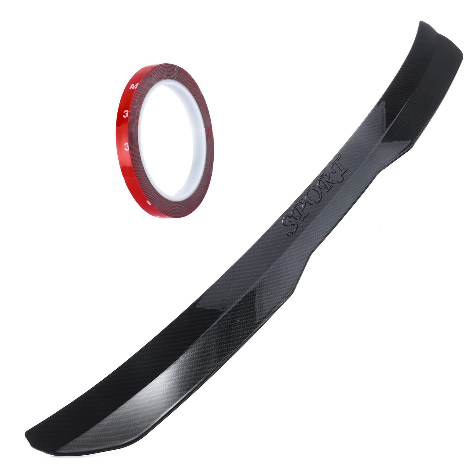 Universal Hatchback Car Rear Trunk Roof Lip Spoiler Tail Trunk Wing ...