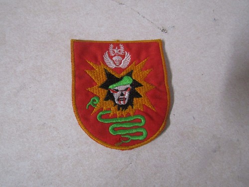 MILITARY PATCH OLDER VIETNAM ERA SPECIAL FORCES SNAKE AIRBORNE ...