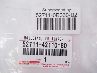 Genuine OEM Toyota 52711-0R060-B2 Front Bumper Lower Molding 2016 RAV4 ...