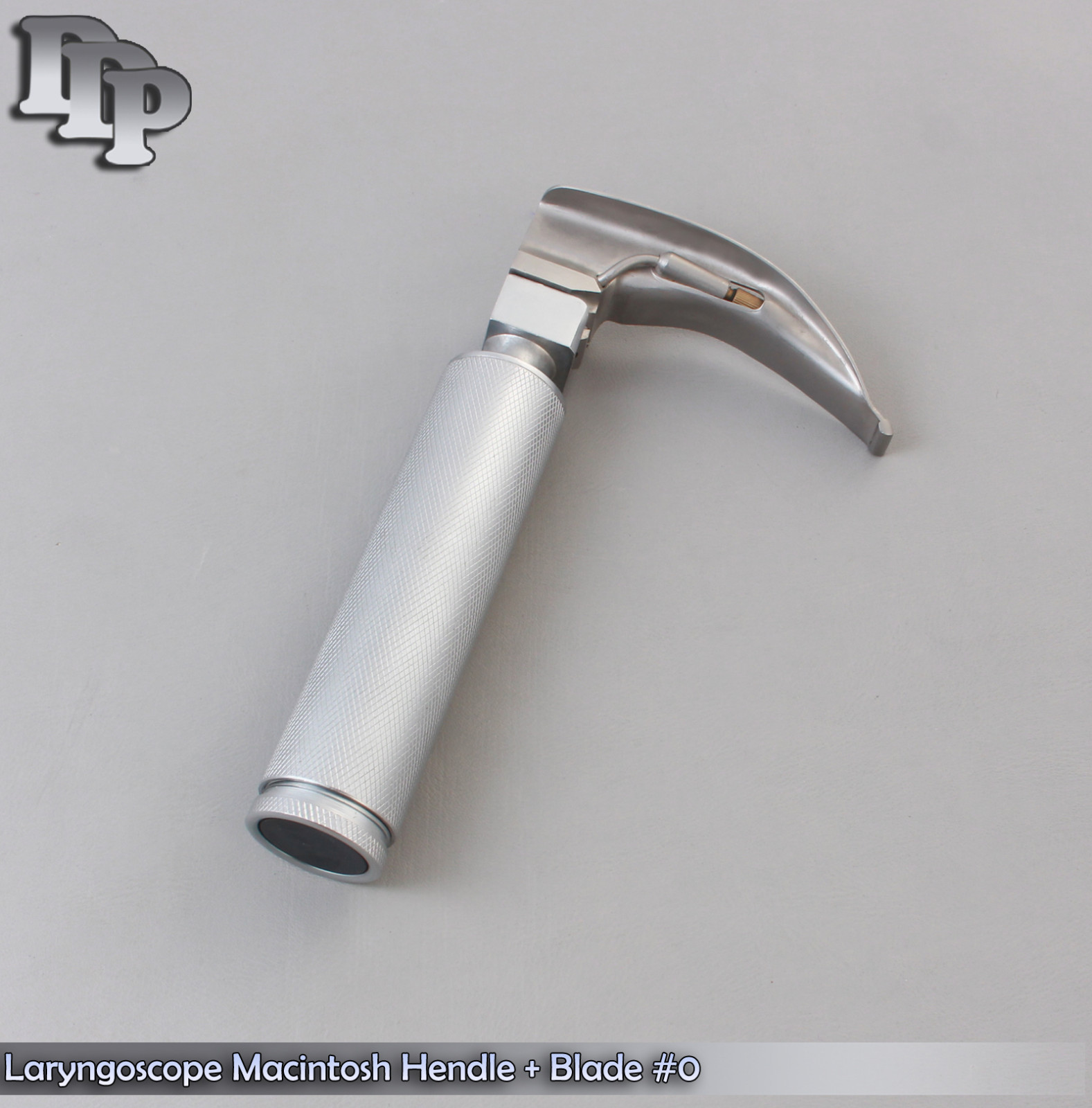 LARYNGOSCOPE HANDLE + MACINTOSH BLADE #0 ENT INTUBATION ANESTHESIA SET ...