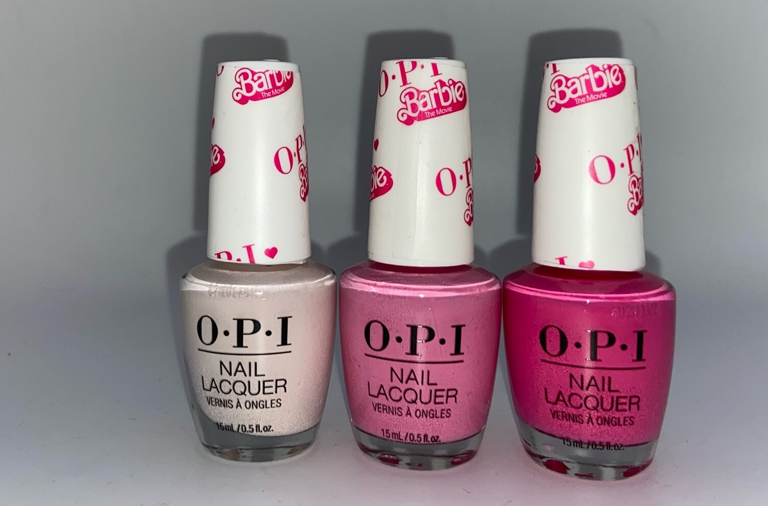 (3)OPI Barbie The Movie Special Collection 2023 Nail Polish | eBay