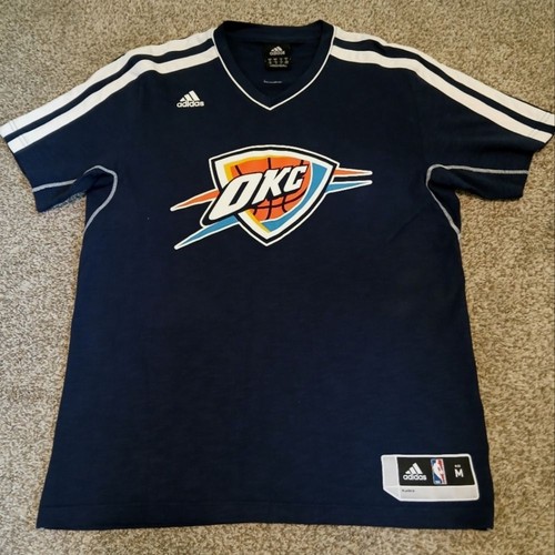 Adidas Oklahoma City Thunder Warm-Up Shirt Men's Size Medium | eBay