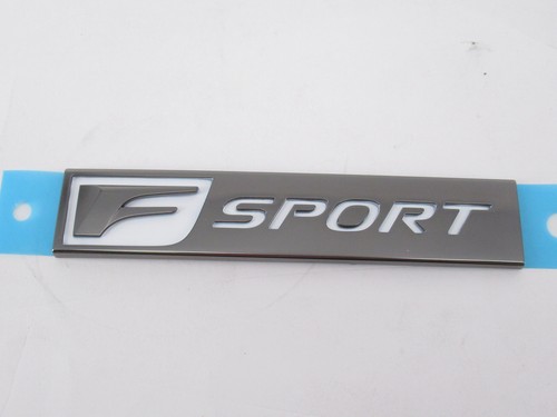 Genuine OEM Toyota Lexus 75443-53270 "F SPORT" Rear Emblem Badge ...