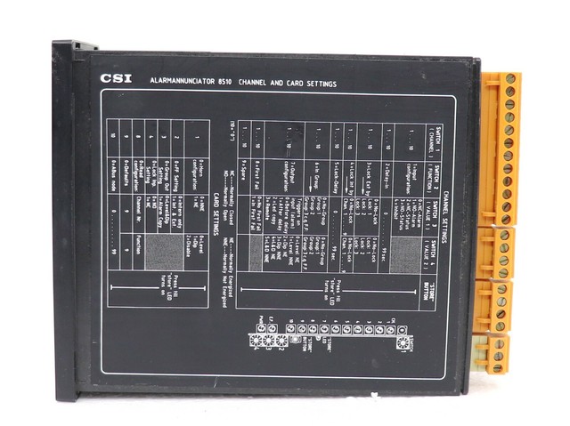 CSI 8510 Alarm Annunciator 8510-ab for sale online | eBay