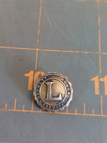 Vintage Lions Club L Loyalty Honoy Service Pin Gold Tone | eBay