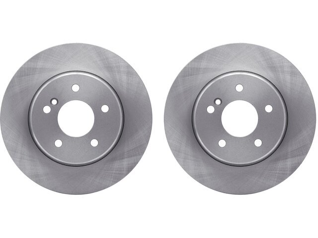 For 2006-2007 Mercedes C280 Brake Rotor Set Rear Dynamic Friction ...