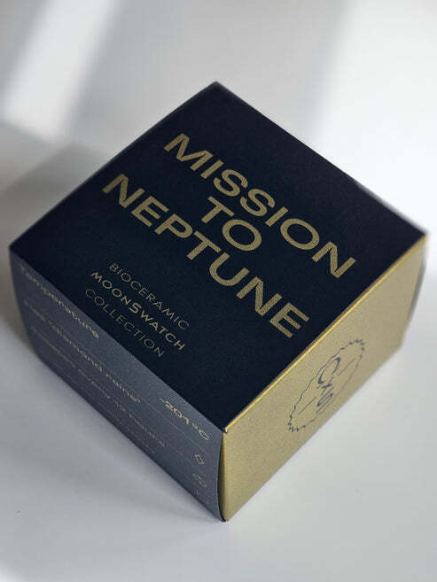 Swatch x Omega Neptune Moonshine Gold Moonswatch Mission New Swatch x Omega Neptune Moonshine Gold Moonswatch Mission New