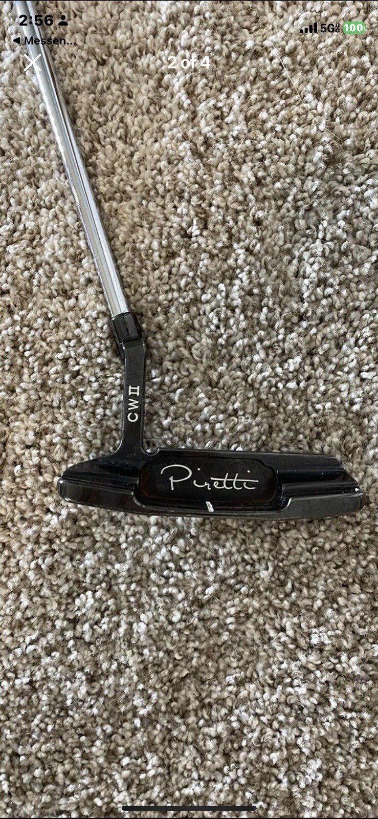 Piretti Cottonwood II 33” Rare Japan Piretti Grip White Lion Black ...