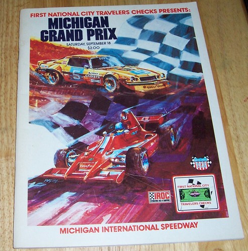 1976 Michigan Grand Prix Official Program September 16 | eBay