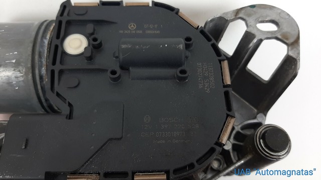 Mercedes-Benz S W221 2008 Front Wiper Linkage and Motor 2218204442 ...