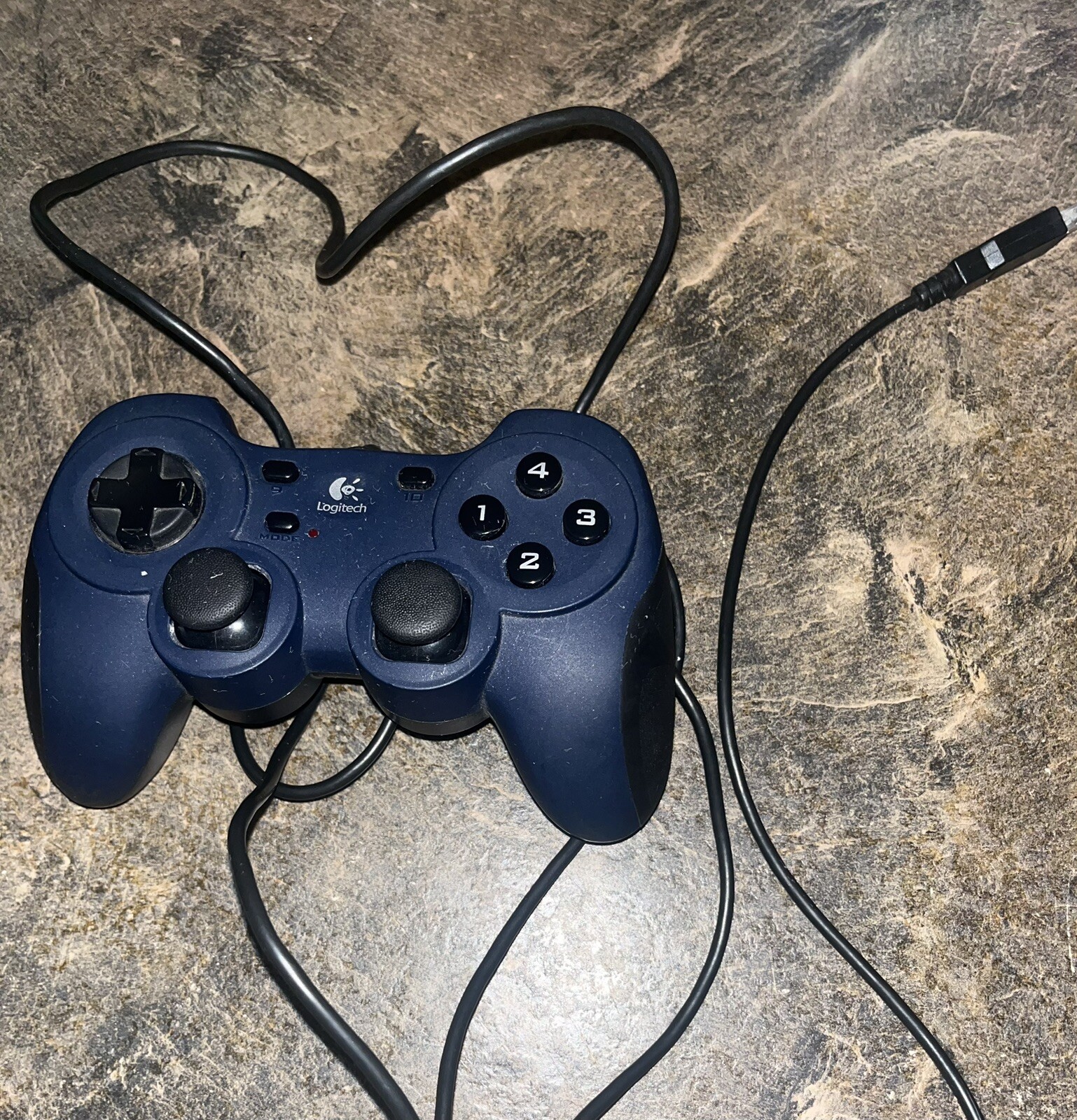 Logitech RumblePad 2 Wired USB PC Vibration Controller Gamepad | eBay