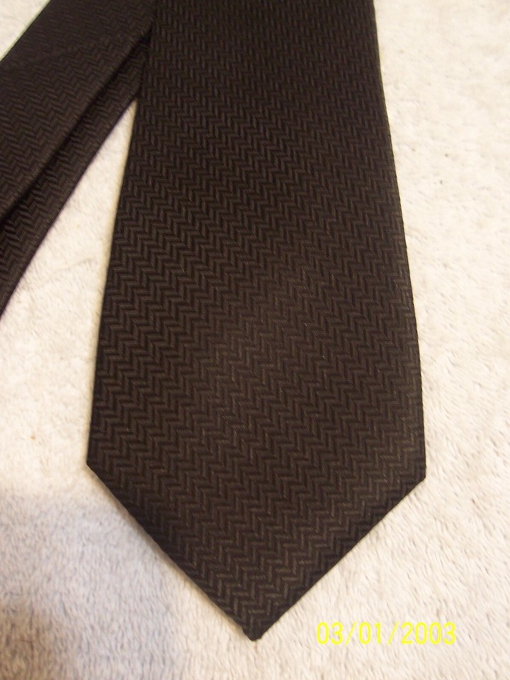 Men's Black Rooster Tie Neck Tie New 3" At Widest See Description & 2nd ...