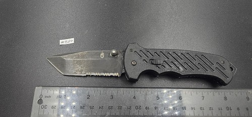 Gerber 06 FAST Assisted Folding Knife, Black Tanto Combo Blade, G10 ...