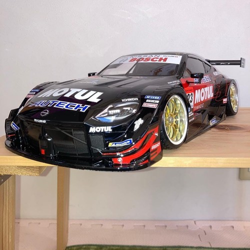 Tamiya MOTUL AUTECH Z 1/10 RC Body Only w/ Mirrors Wing Light Parts ...