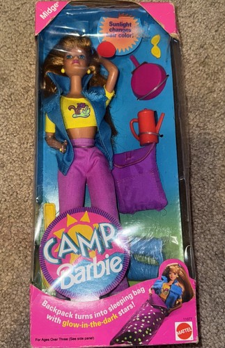 NIB 1993 Mattel Camp Barbie Midge Color Change Hair Vintage | eBay