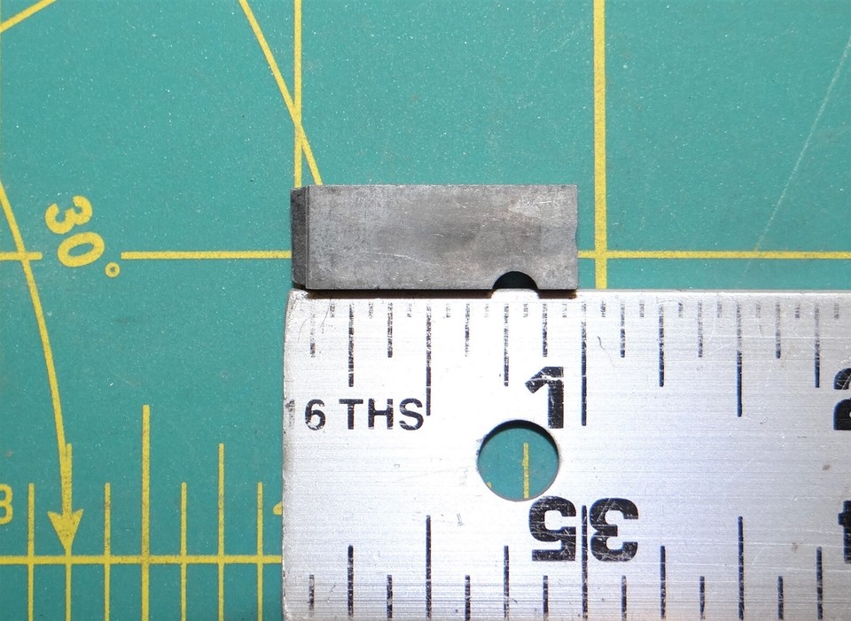 (1) Number "6" Vintage Metal Typeset Letterpress Block 'Gothic ...