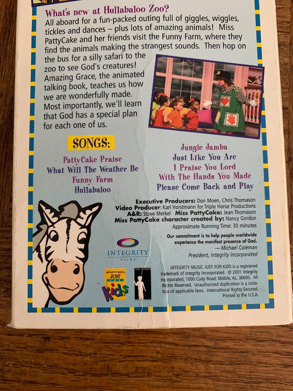 Miss Patty Cake And The Hullabaloo Zoo VHS | eBay